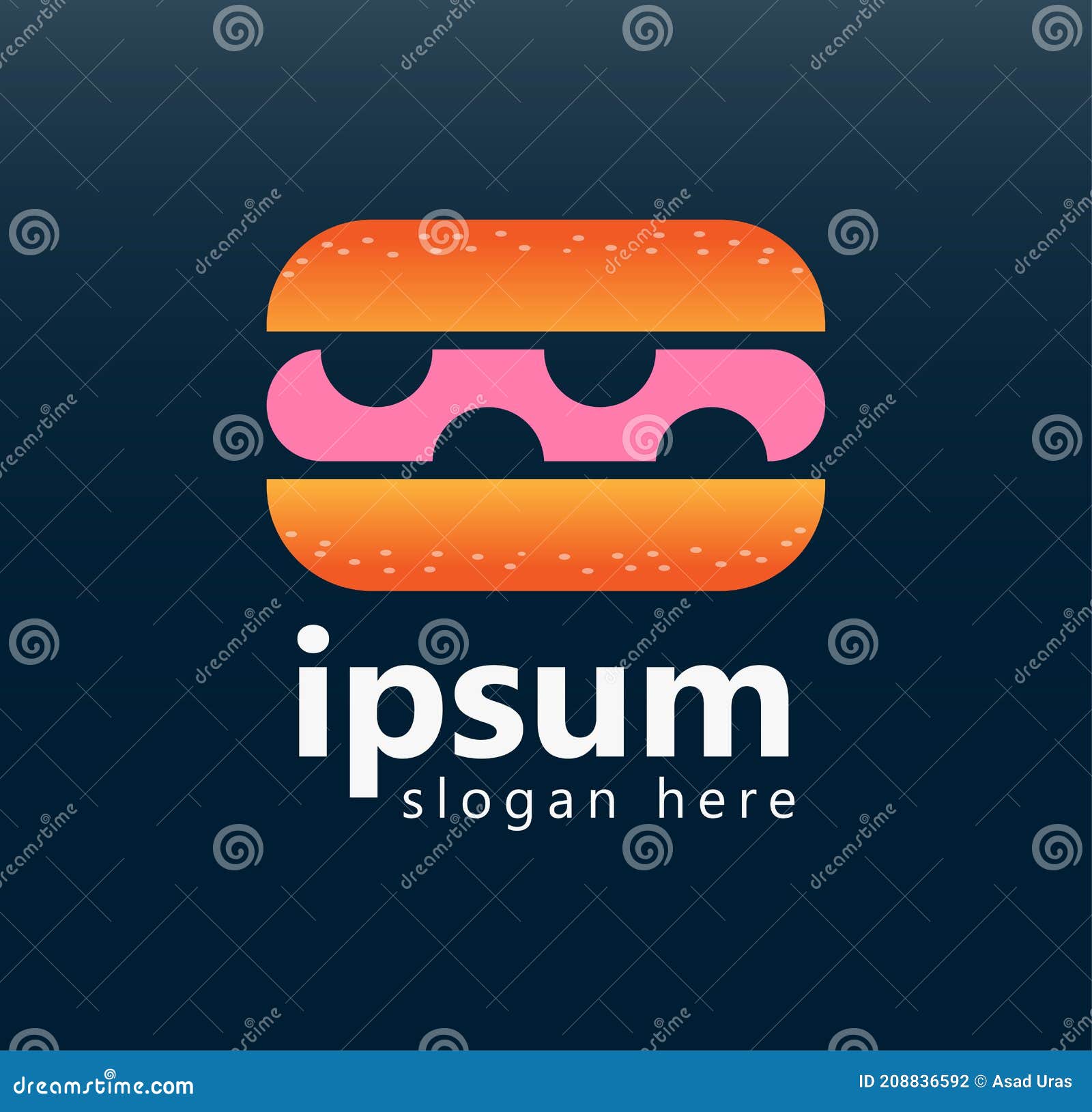 Barger Concept Logo Design for Business Victor Editable Design Stock ...