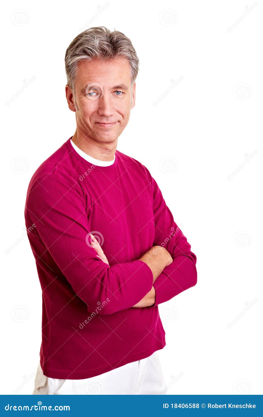 Best Ager man stock photo. Image of active, satisfaction - 18406588