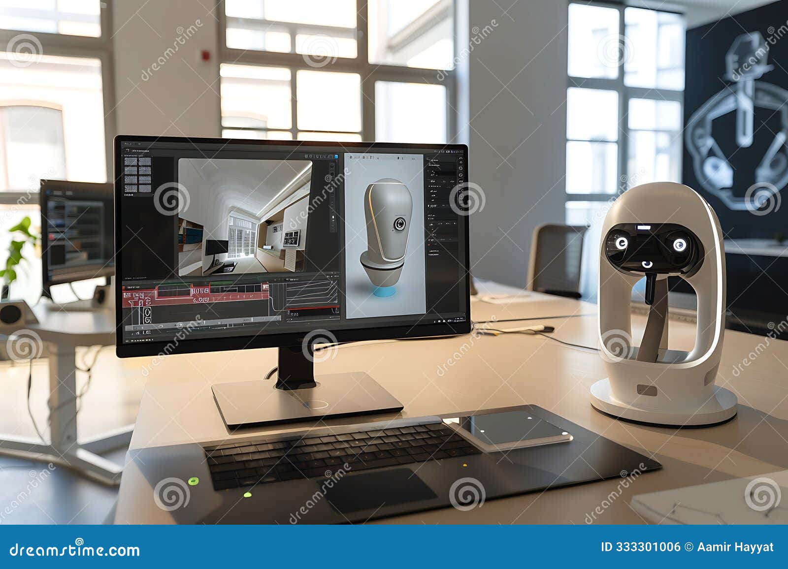 Best Automatic High Technology Based Surveillance Camera Display on a ...