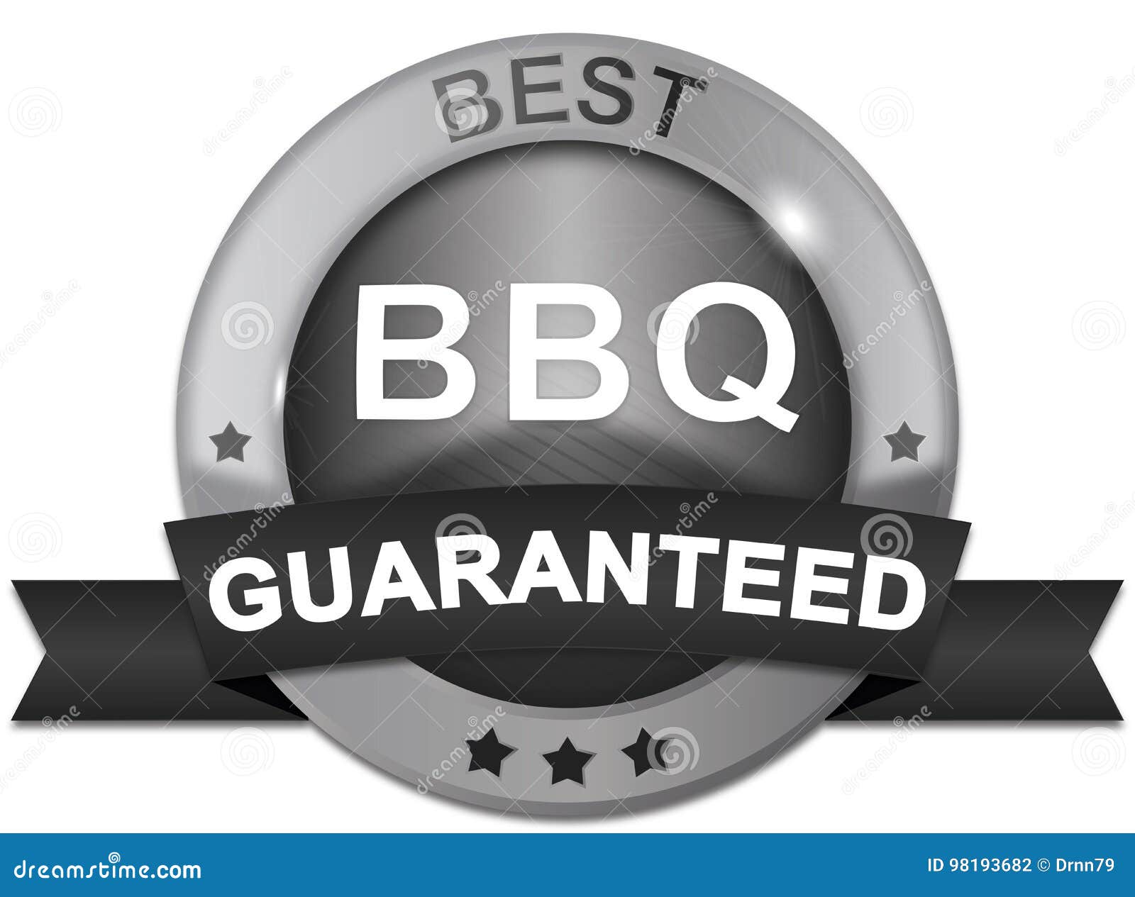 Best BBQ label grey stock illustration. Illustration of barbecue - 98193682