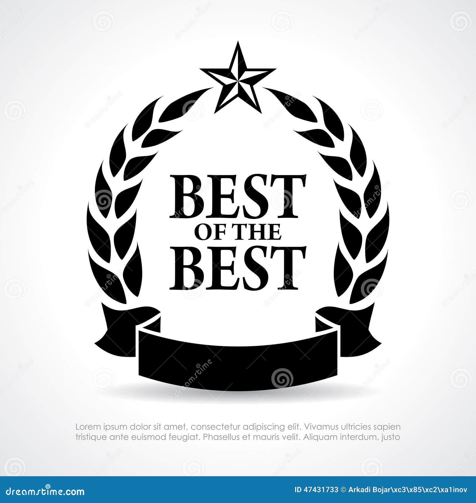 Best of the best icon stock vector. Illustration of seal - 47431733