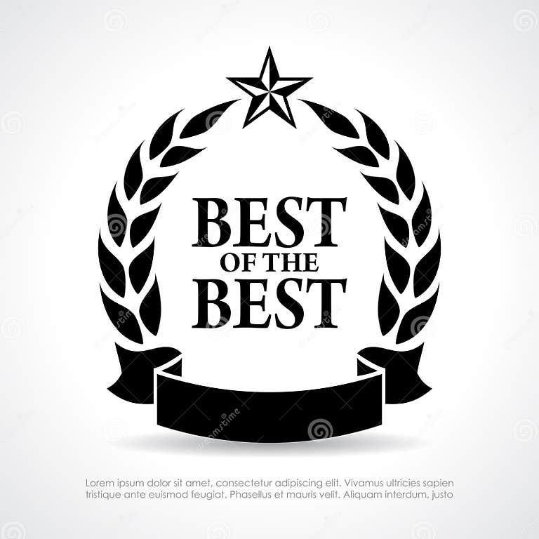 Best of the best icon stock vector. Illustration of seal - 47431733