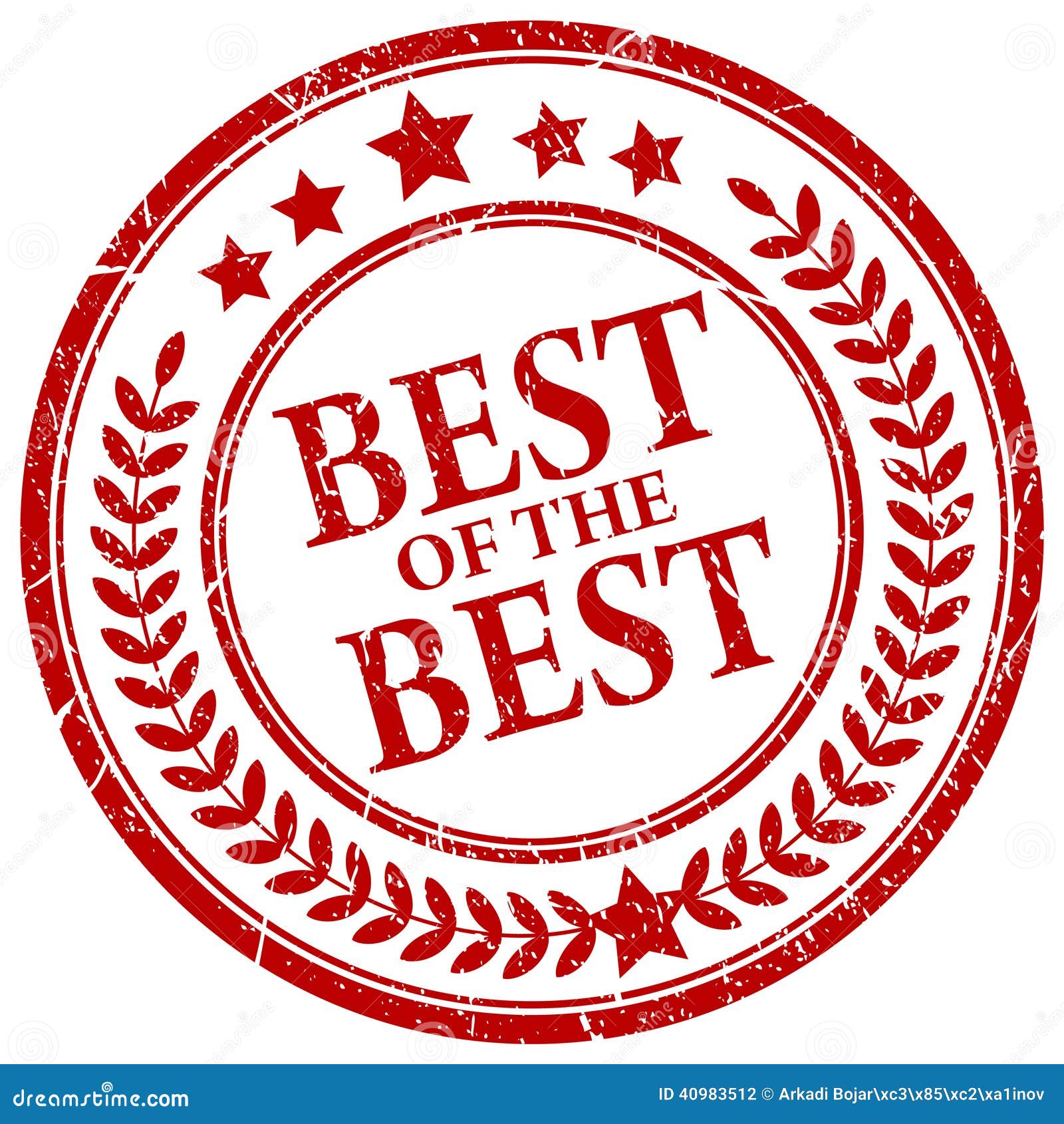 Best of the best stock vector. Illustration of order - 40983512