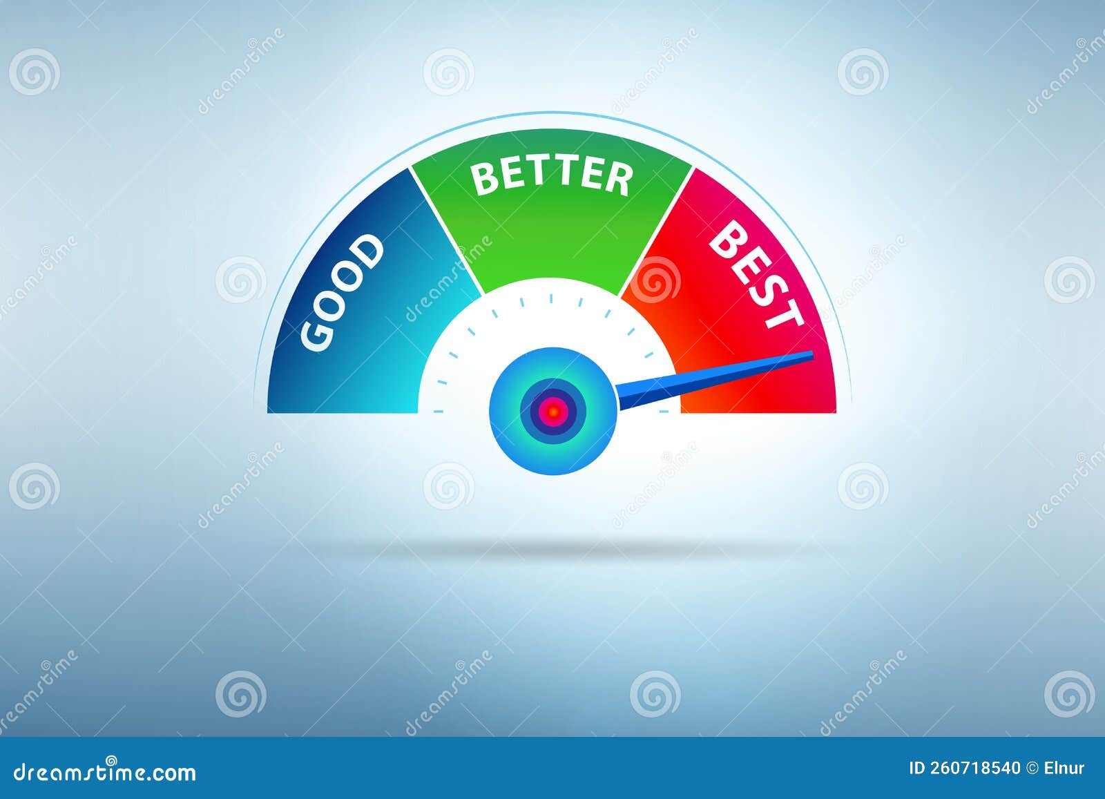 Best Better Good Comparative Concept Stock Illustration - Illustration ...
