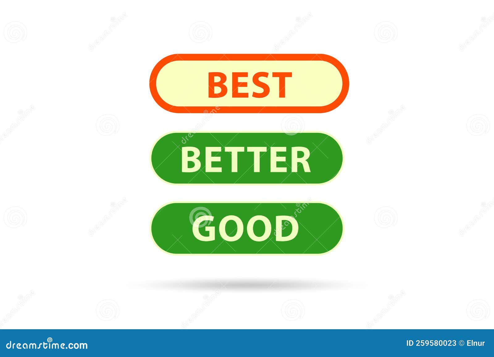 Best Better Good Comparative Concept Stock Image - Image of comparison ...