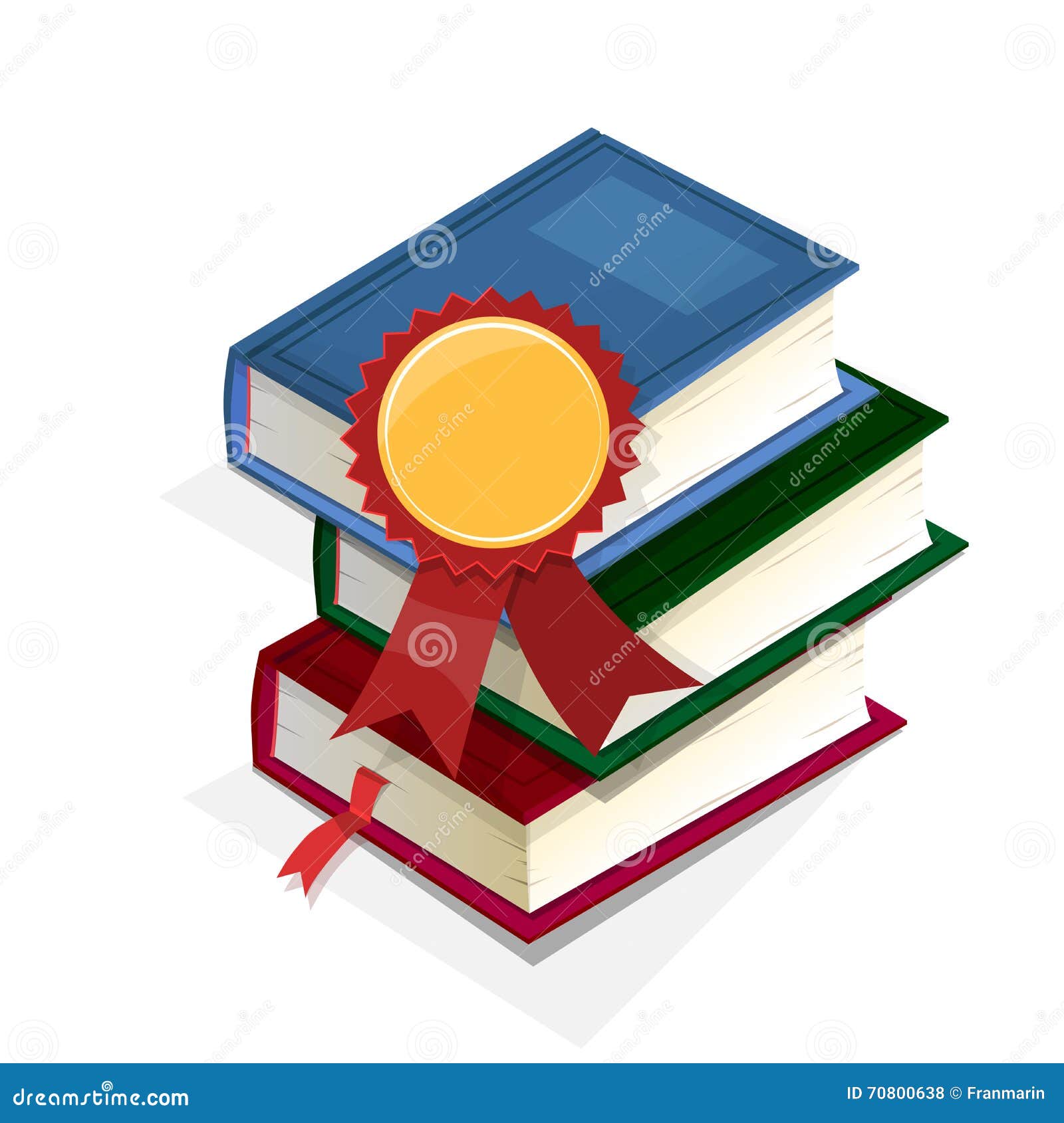 Best books students stock vector. Illustration of graduate - 70800638