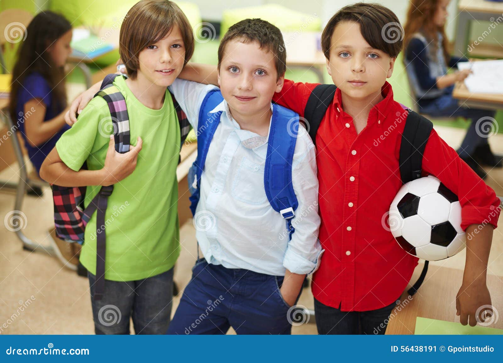 Best Buddies in the Classroom Stock Image - Image of aspirations ...