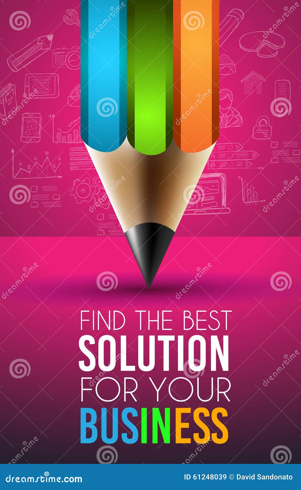 Solution Infographic 10 Steps Circle Cartoon Vector | CartoonDealer.com ...
