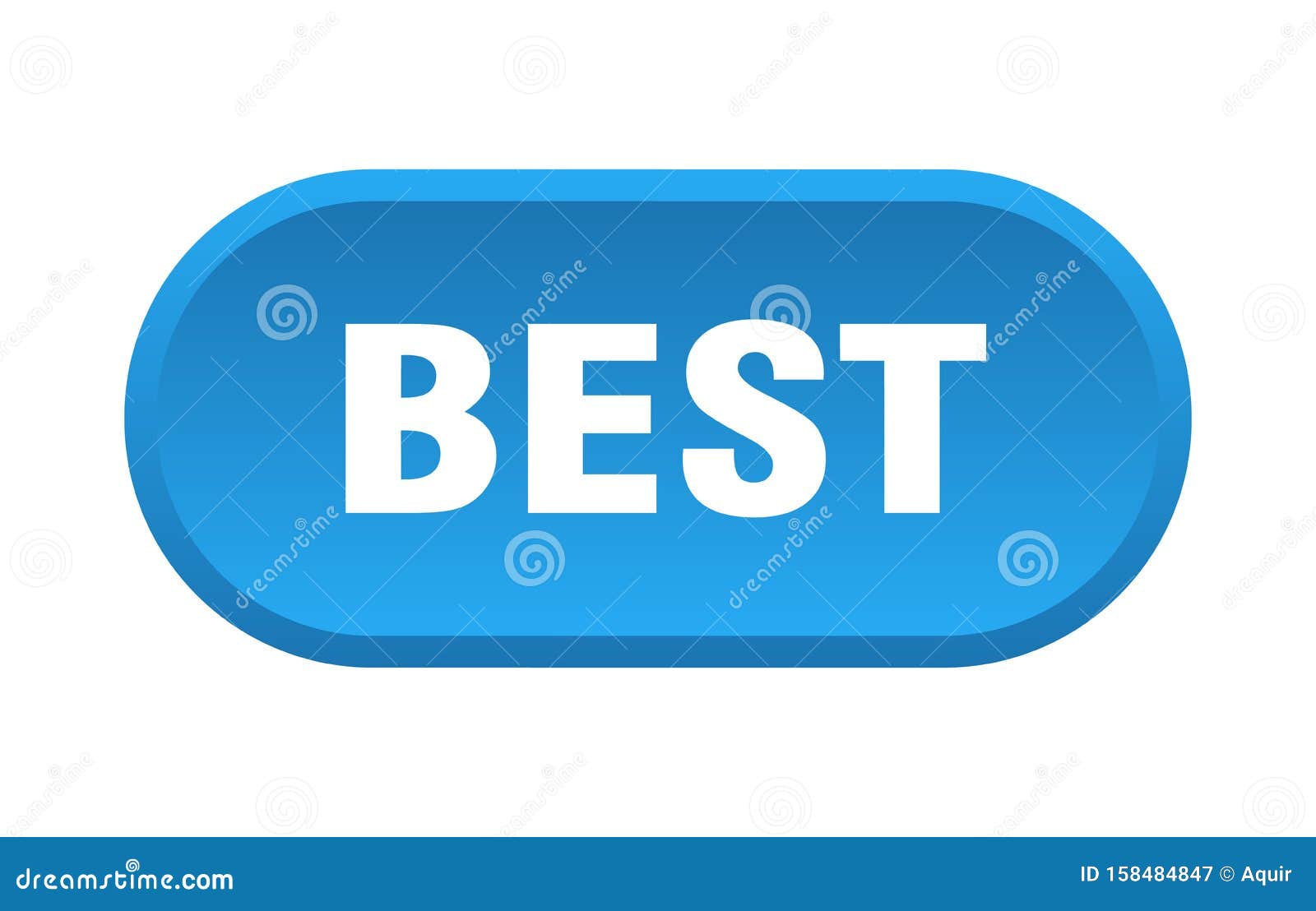 Best button stock vector. Illustration of stamp, badge - 158484847