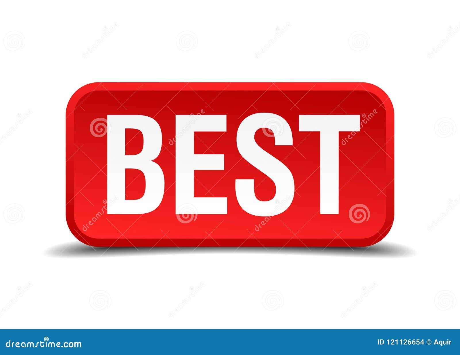 Best button stock vector. Illustration of threedimensional - 121126654
