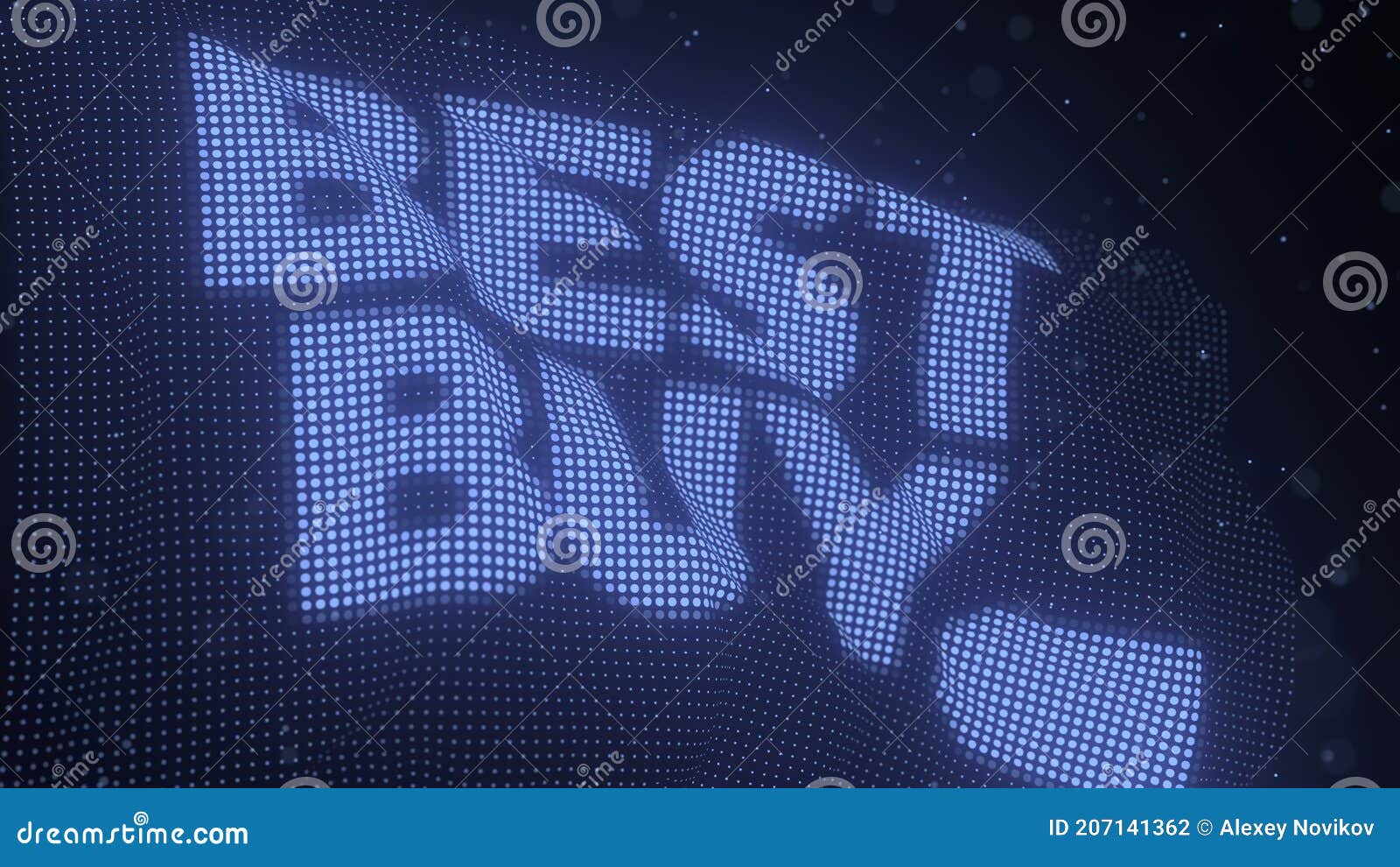BEST BUY Logo on a Waving Digital Flag, Editorial 3d Rendering Stock ...