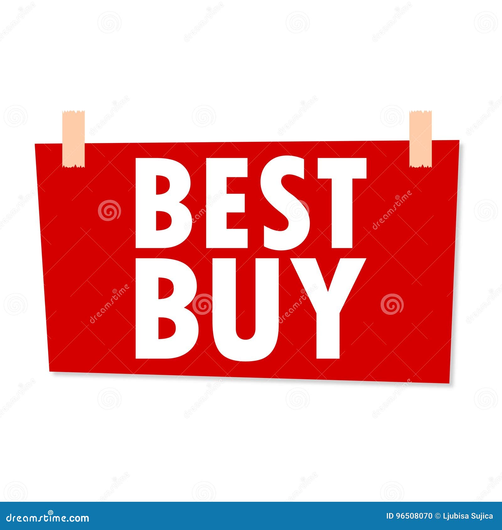 Best Buy Sign - Illustration Stock Vector - Illustration of marketing ...