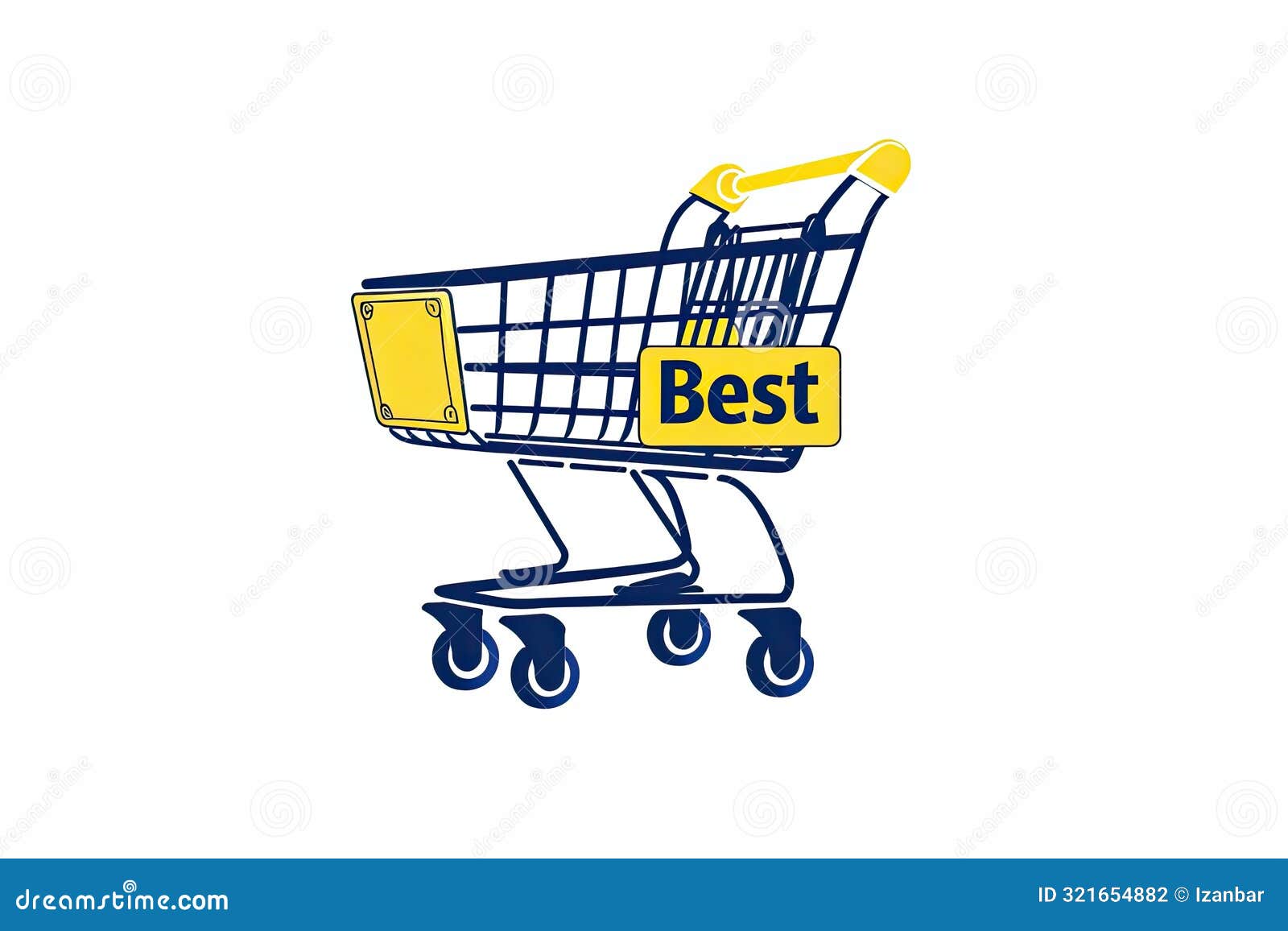 Best Buy Simple Vector Isolated on White Generative AI Stock Vector ...