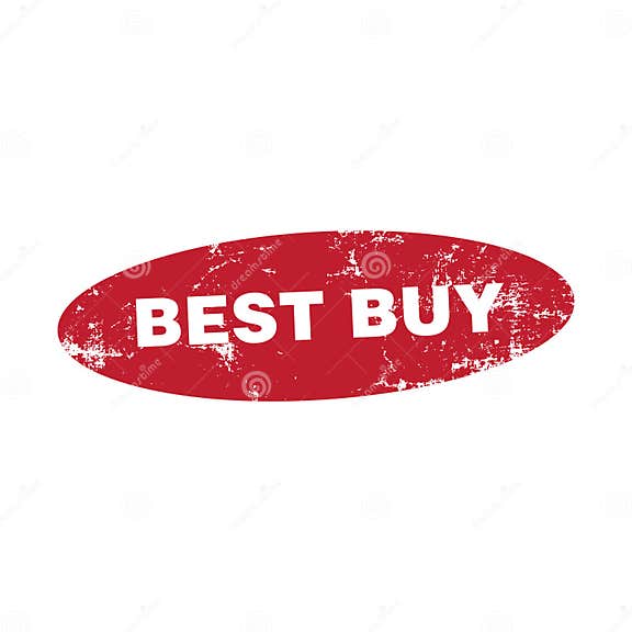 BEST BUY Seal Badge Banner Stamp Template Solid Color with Grunge ...