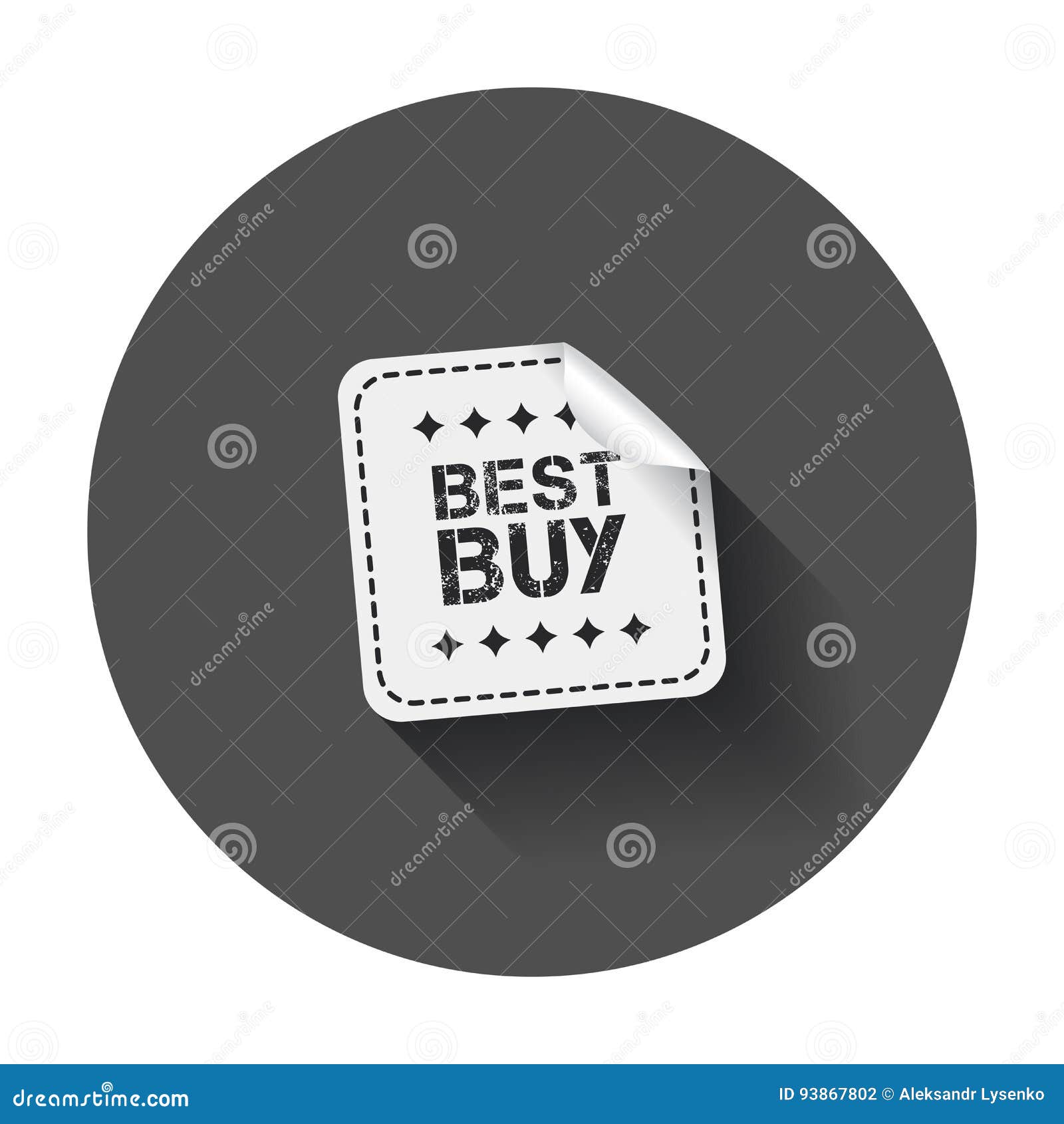 Best buy stickers. stock vector. Illustration of sale - 93867802