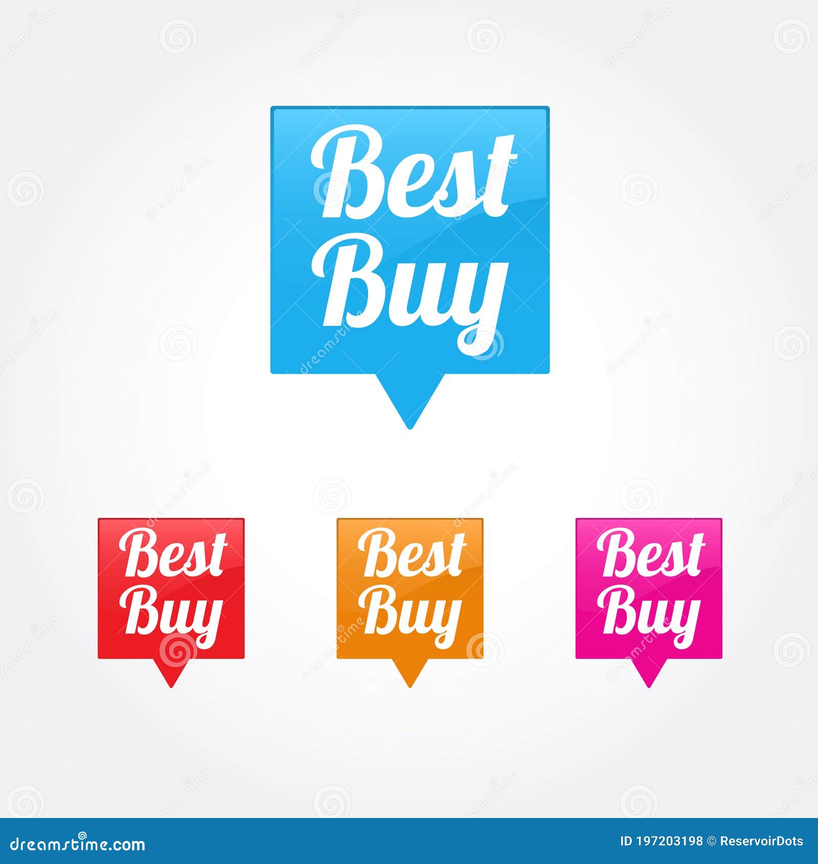 Best Buy Tags Vector stock vector. Illustration of business - 197203198
