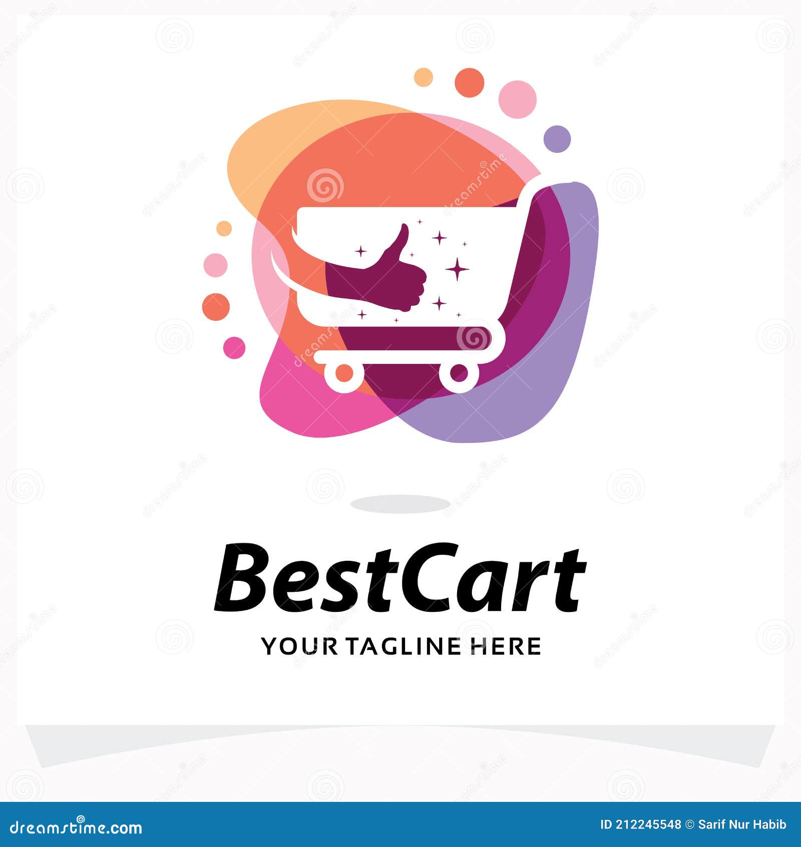 Best Cart Logo Template Design Template Stock Vector - Illustration of ...