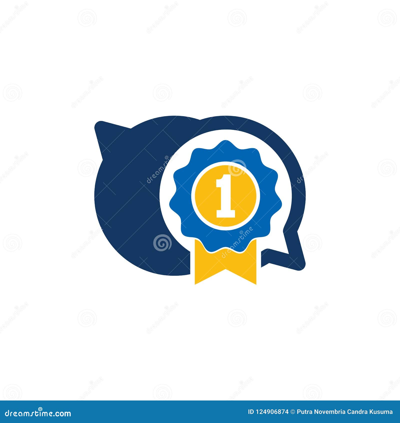 Best Chat Logo Icon Design stock vector. Illustration of company ...