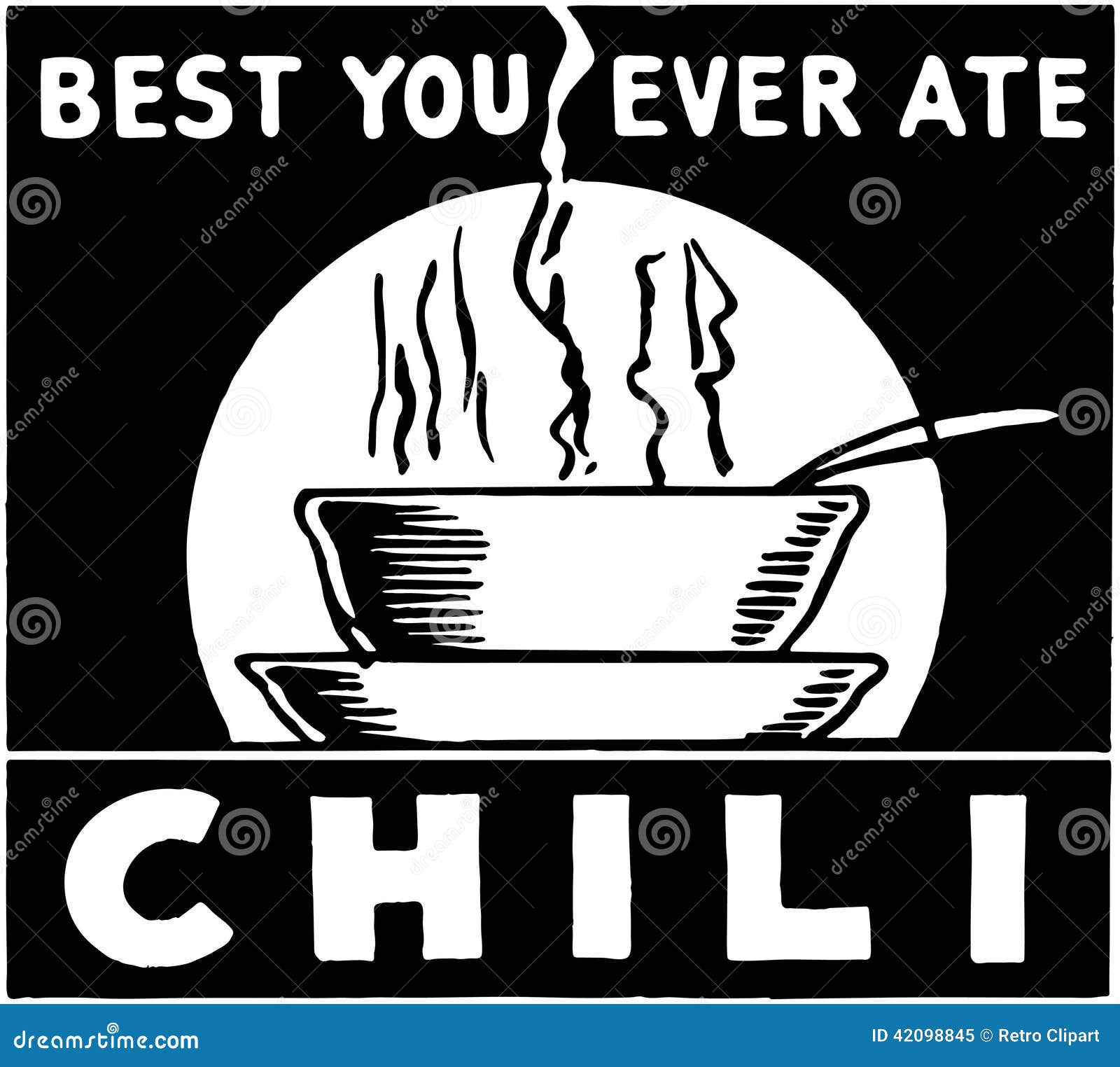 Best Chili stock vector. Illustration of cauldrons, classic - 42098845