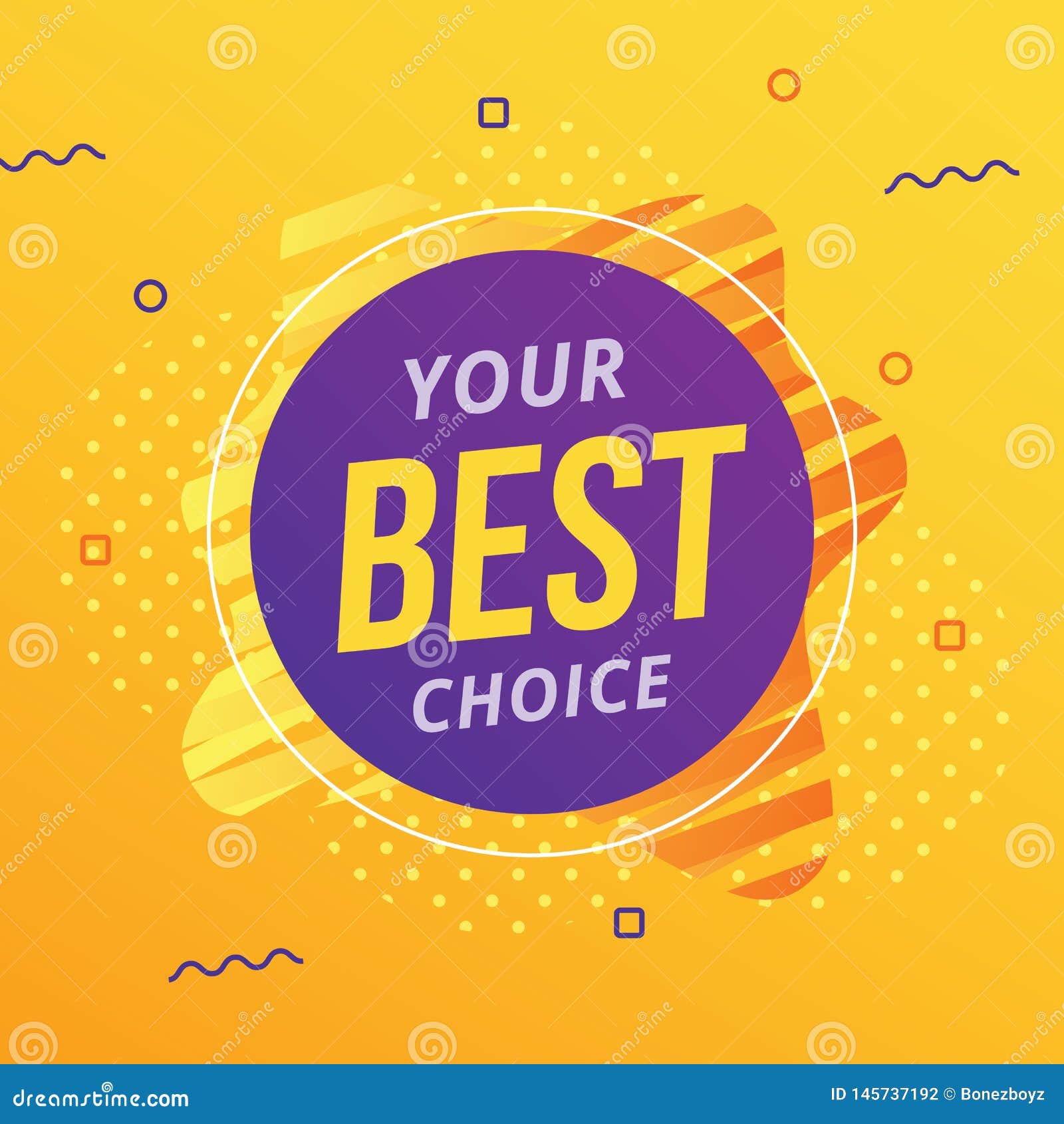 Best Choice Abstract Banner Stock Vector - Illustration of deal ...