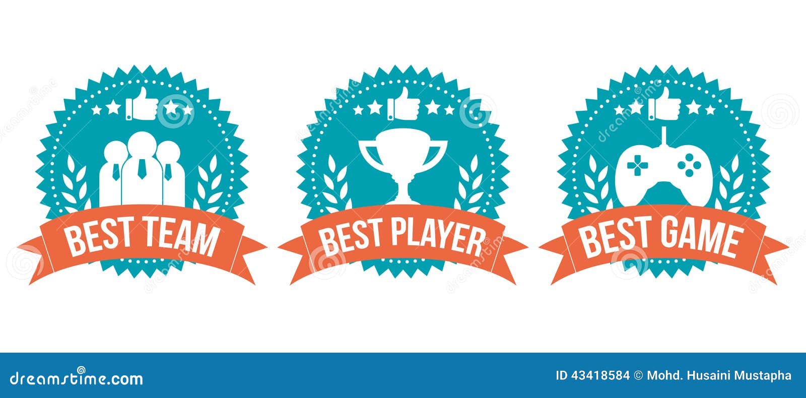 Best Choice Badge Game Element Set Stock Vector - Illustration of ...