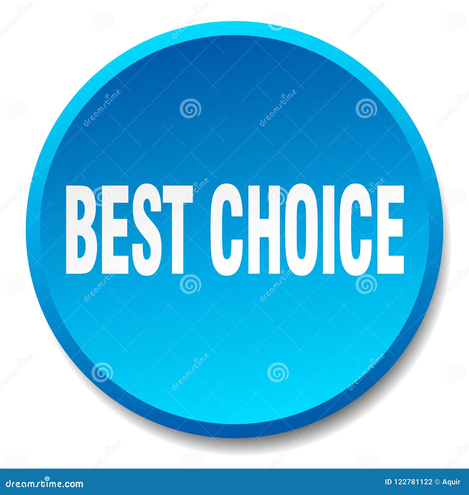 Best choice button stock vector. Illustration of modern - 122781122