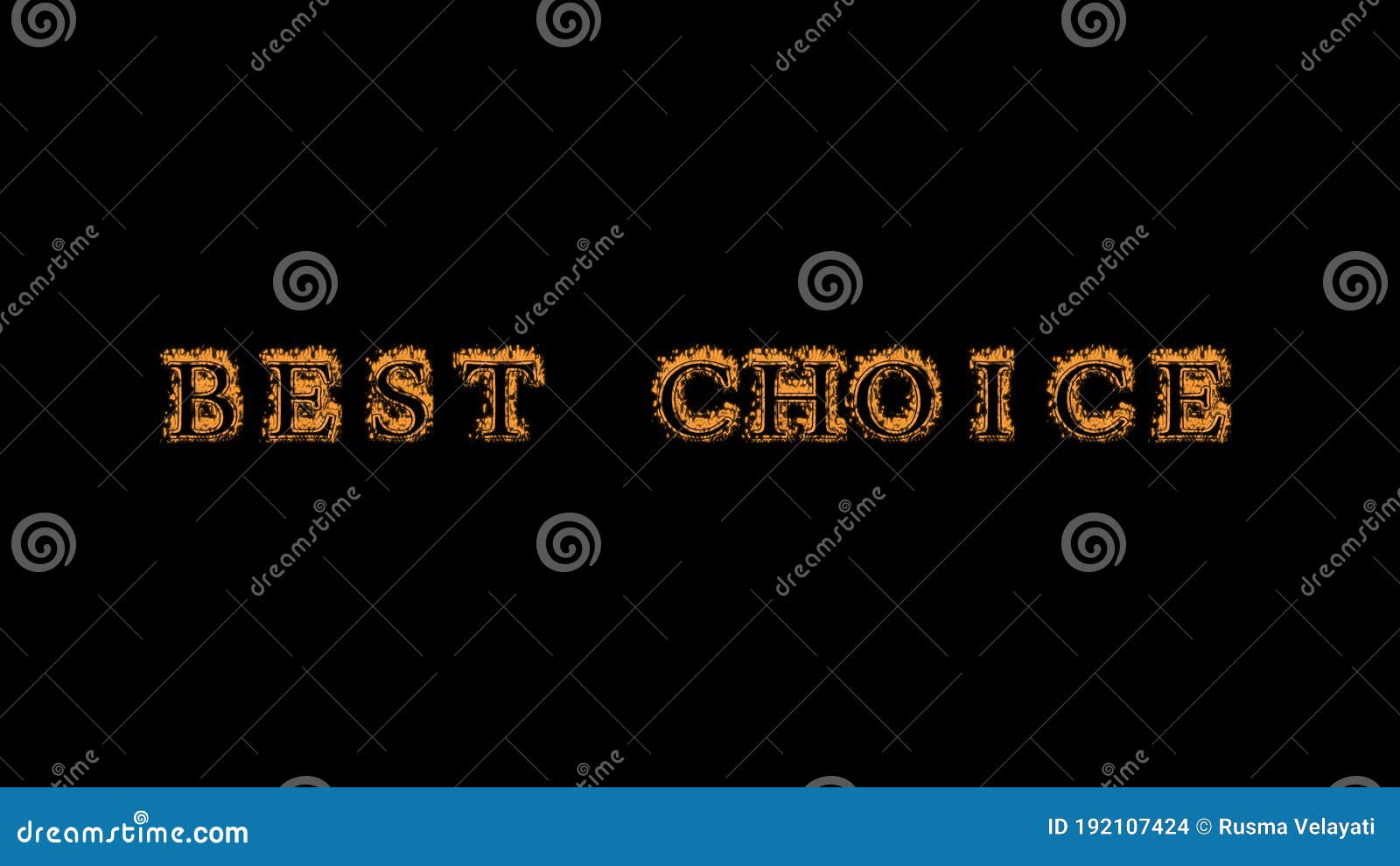 Best Choice Fire Text Effect Black Background Stock Illustration ...