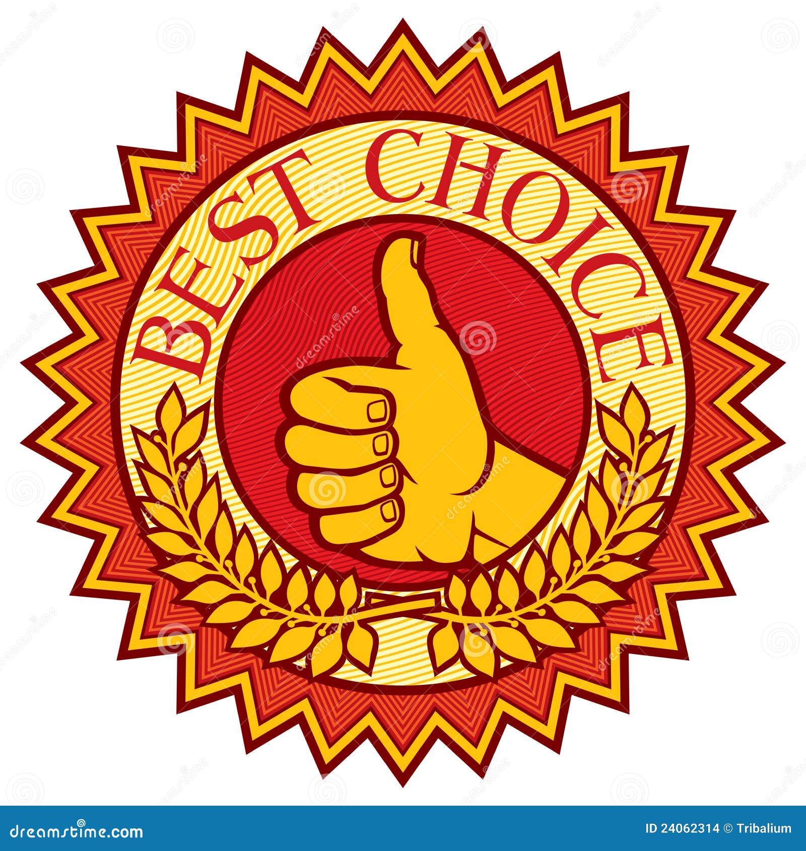 Best choice label stock vector. Illustration of label - 24062314