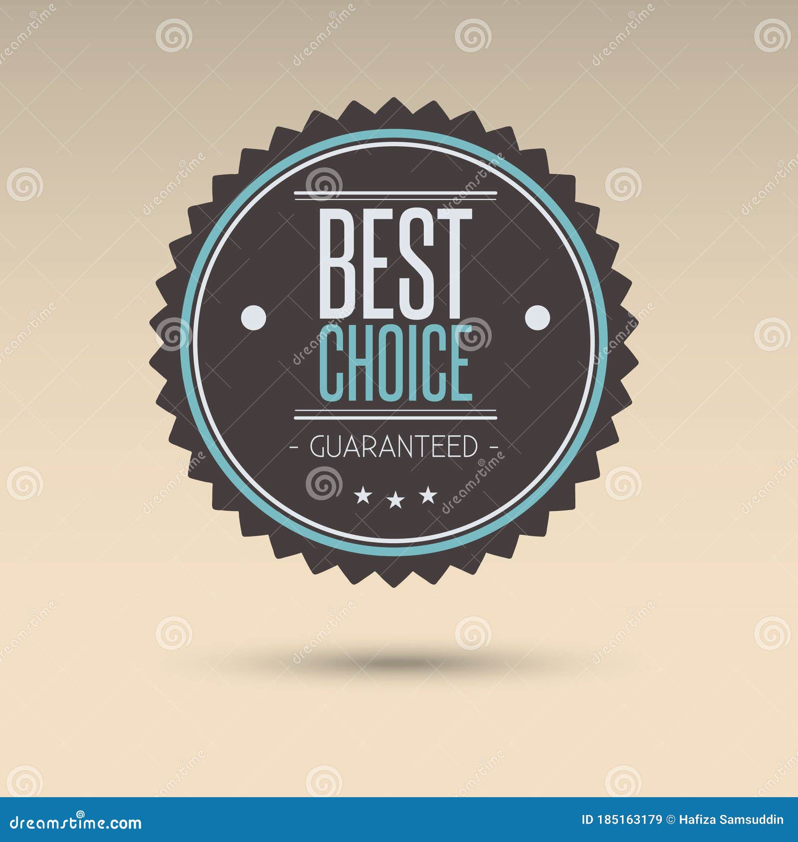 Best Choice Label. Vector Illustration Decorative Design Stock Vector ...