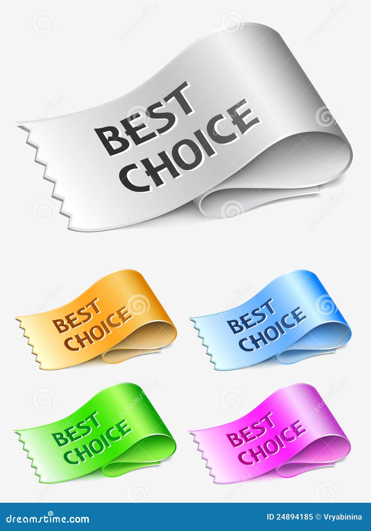 Best choice labels stock vector. Illustration of note - 24894185