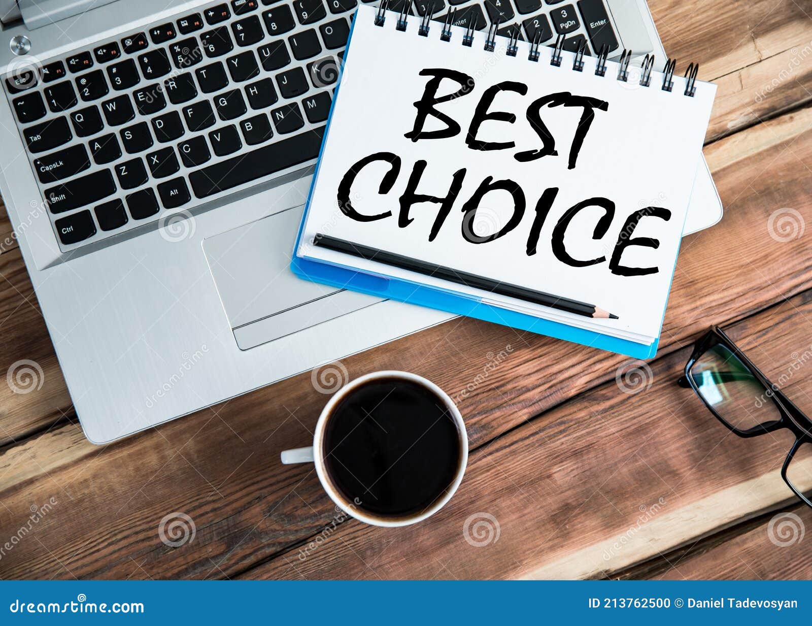 Best Choice on Paper on Computer Stock Photo - Image of ranking, option ...