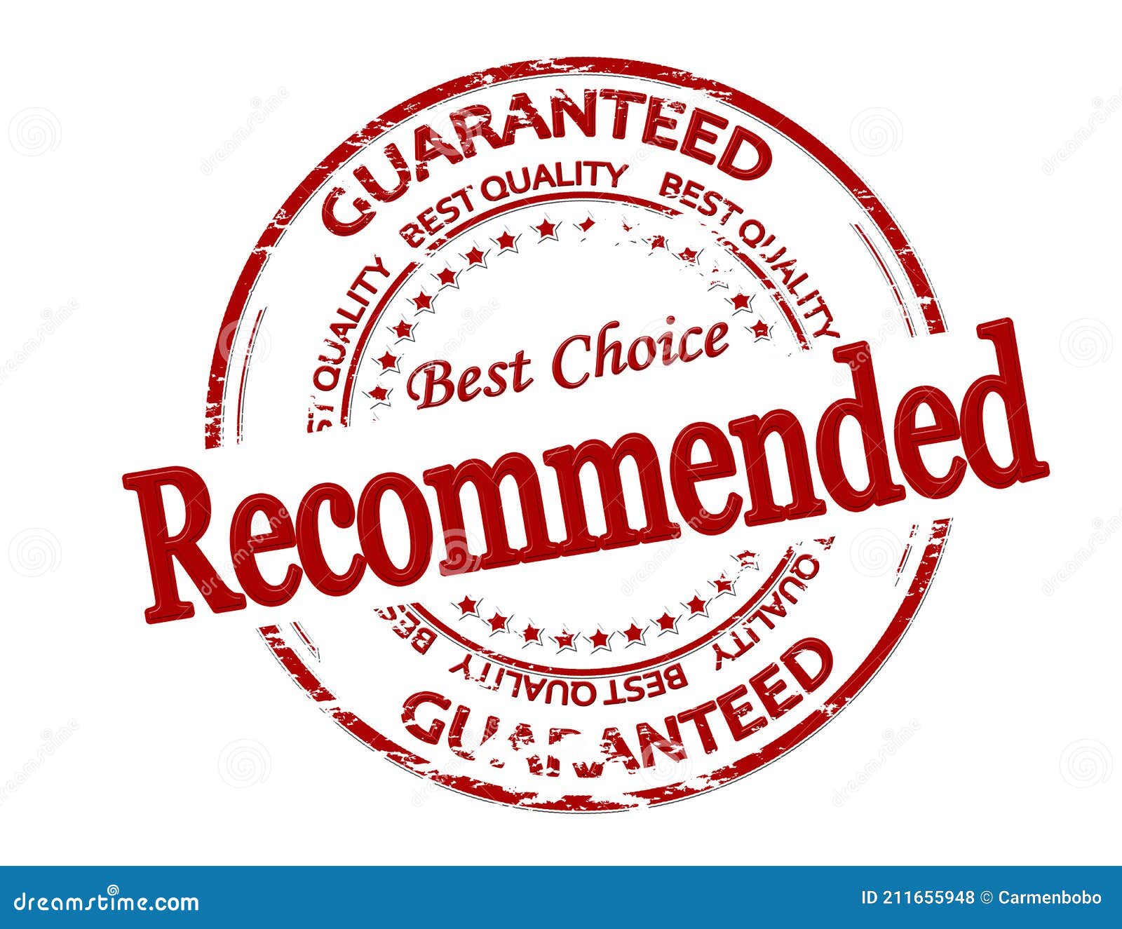 Stamp with Text Best Choice Recommended Stock Vector - Illustration of ...
