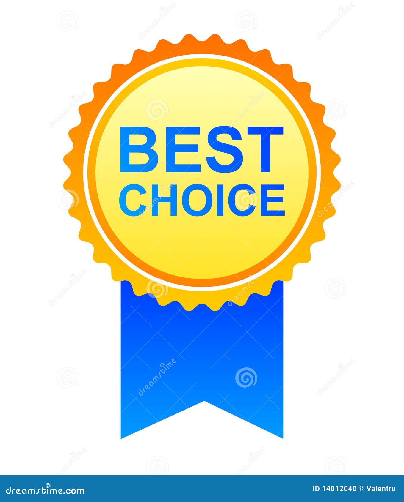 Best choice sticker stock vector. Illustration of shiny - 14012040
