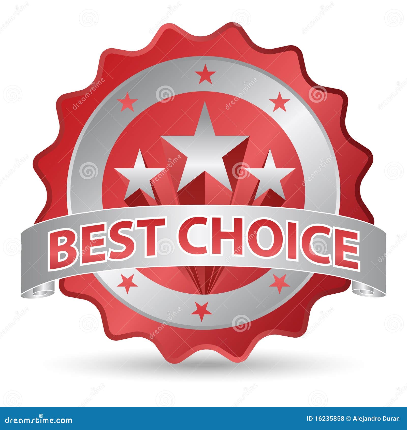 Best choice sticker stock vector. Illustration of market - 16235858