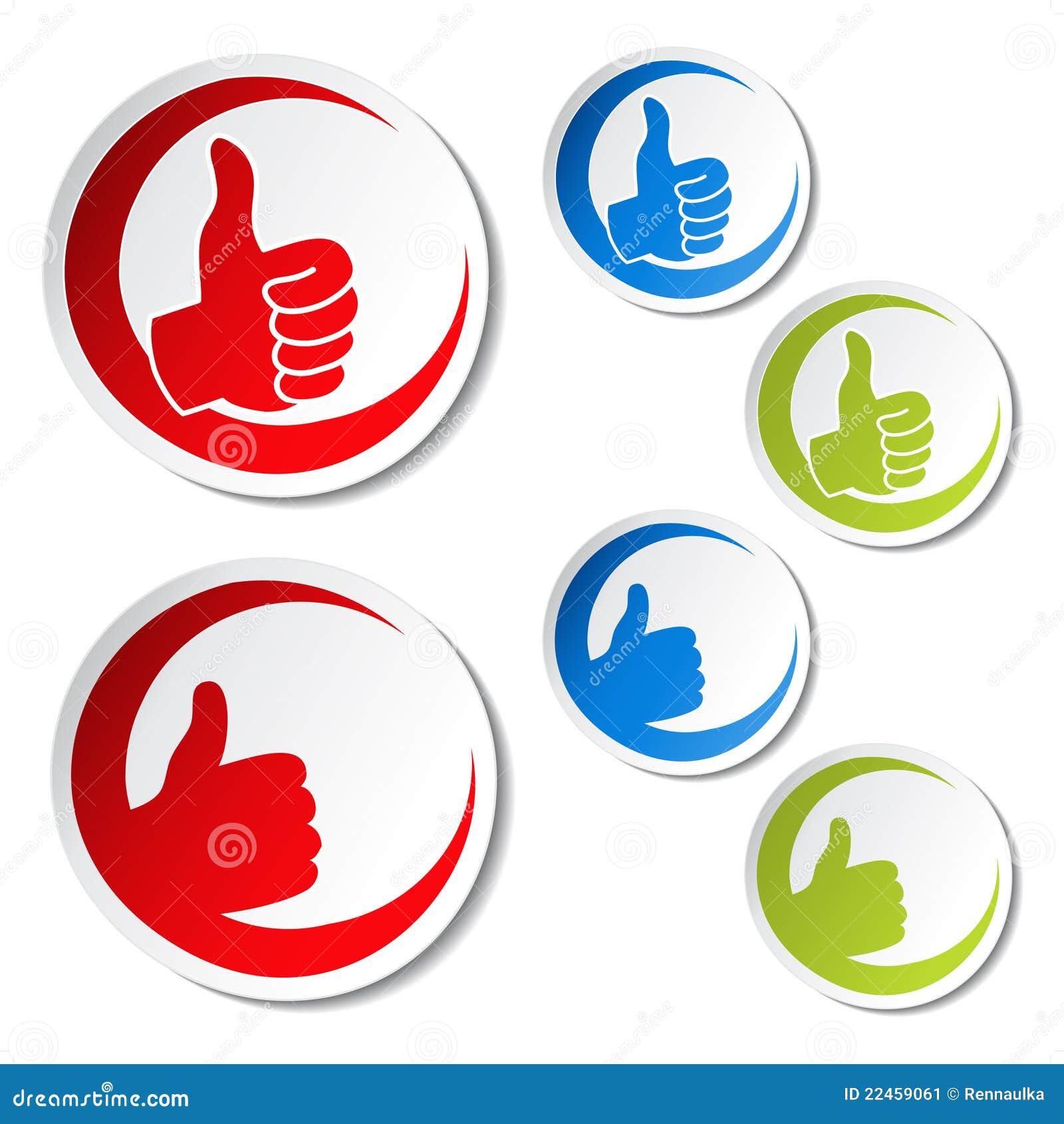 Best Choice Stickers - Gesture Hand Stock Vector - Illustration of ...