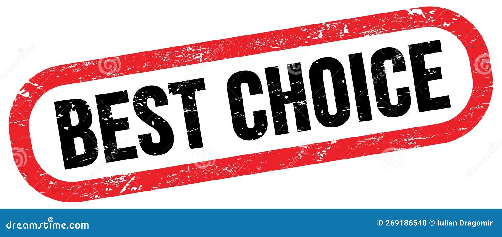 BEST CHOICE, Text Written on Red-black Stamp Sign Stock Illustration ...