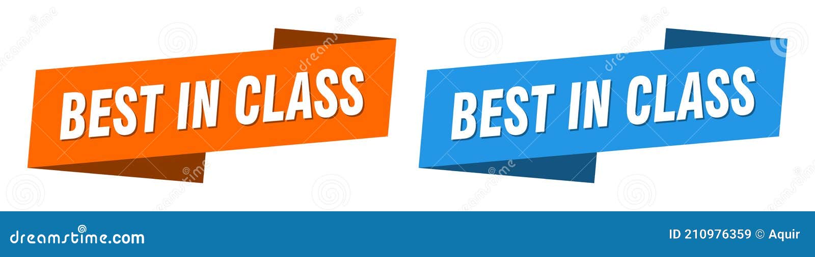 Best in Class Banner. Best in Class Ribbon Label Sign Set Stock Vector ...