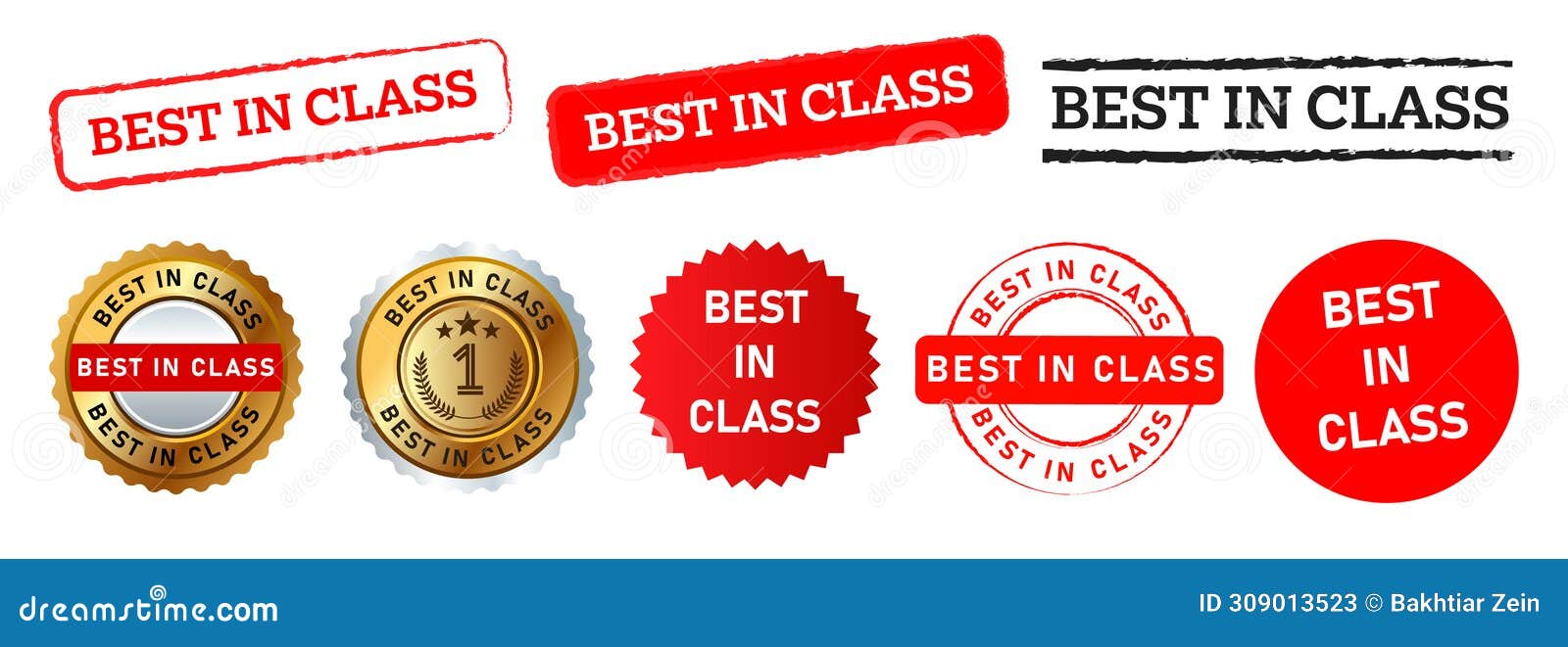 Best in Class Rectangle and Circle Stamp Label Seal Emblem Sign Good ...