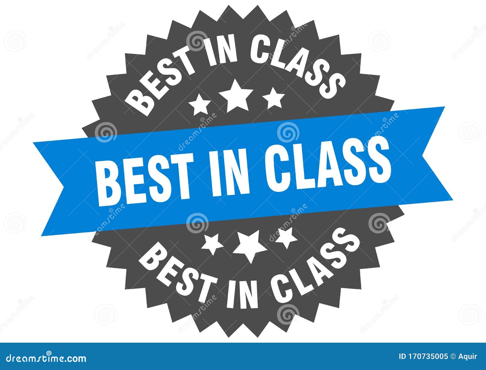 Best in Class Sign. Best in Class Circular Band Label. Best in Class ...