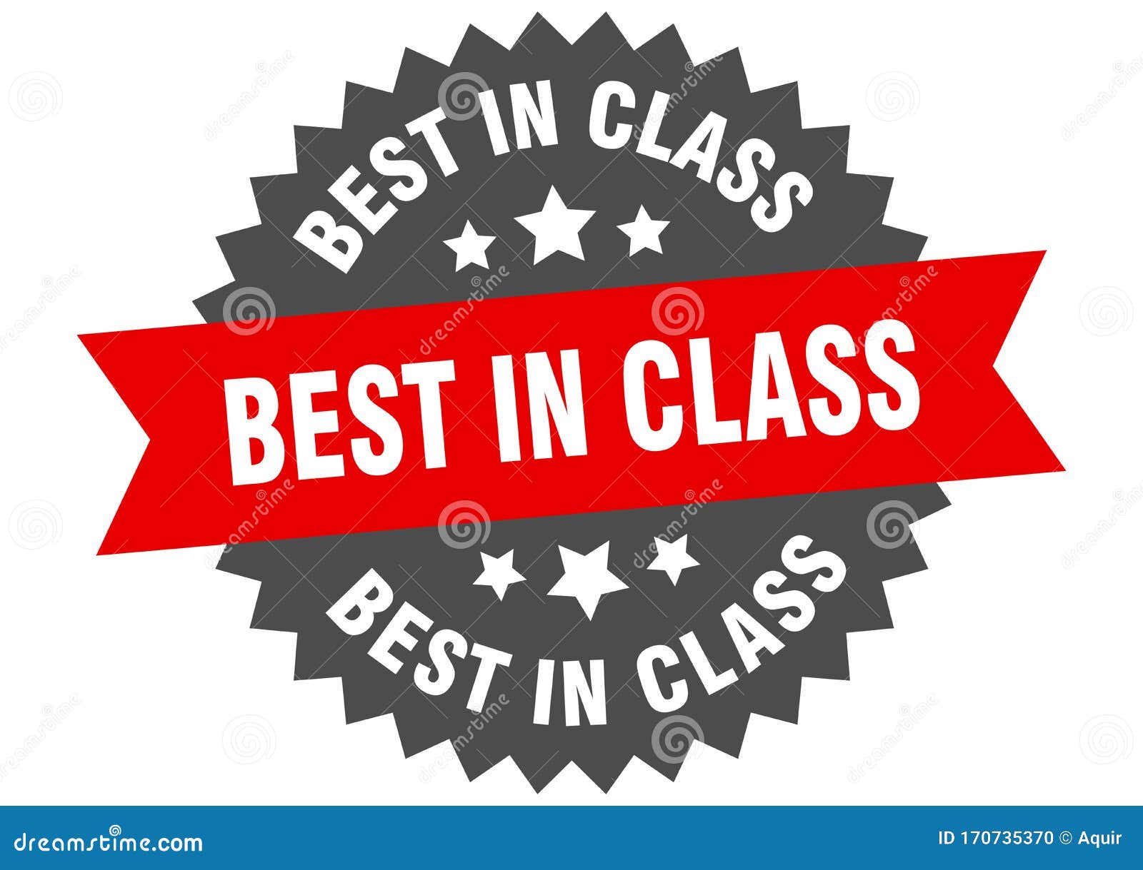 Best in Class Sign. Best in Class Circular Band Label. Best in Class ...