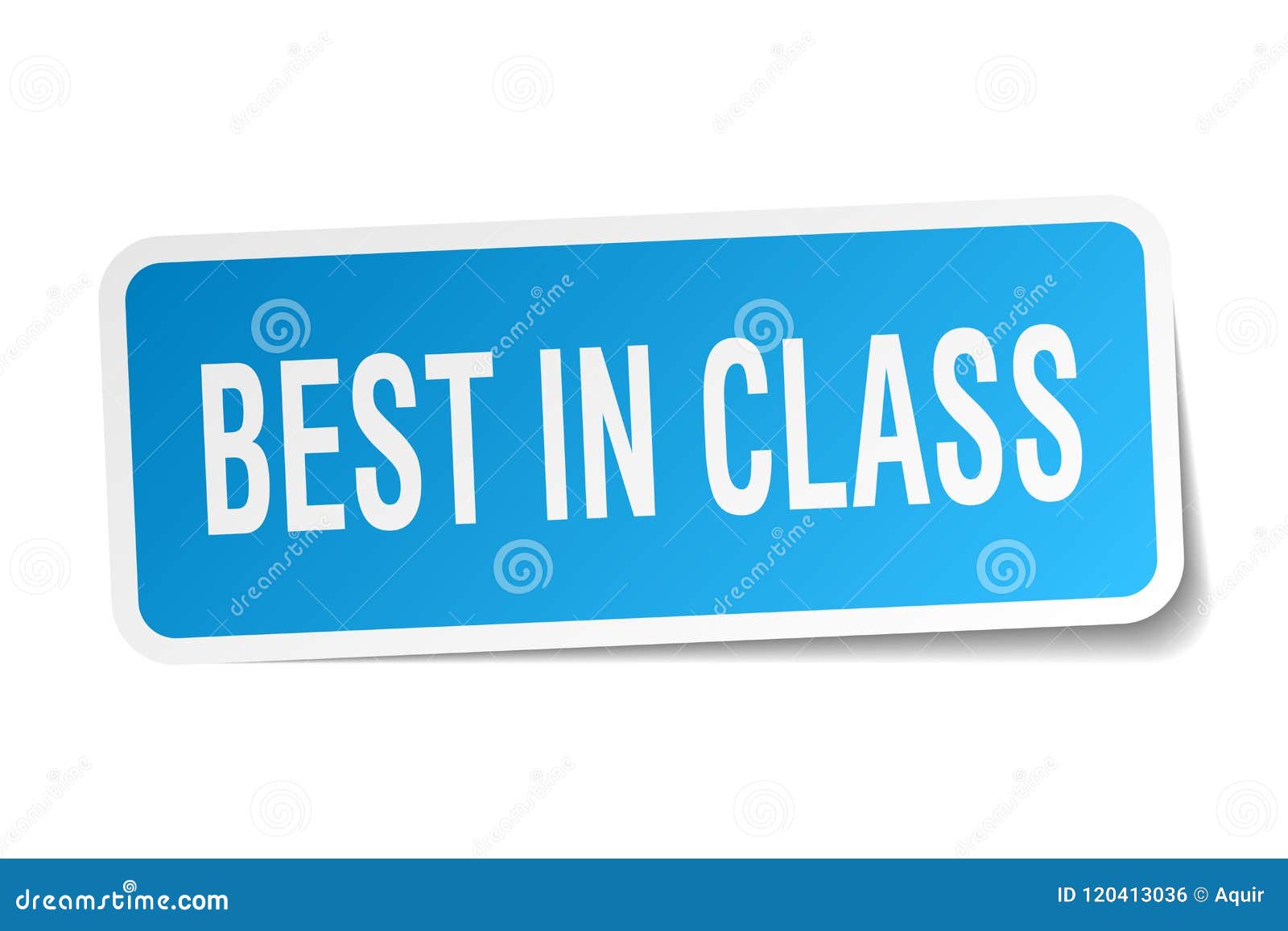Best in class sticker stock vector. Illustration of label - 120413036
