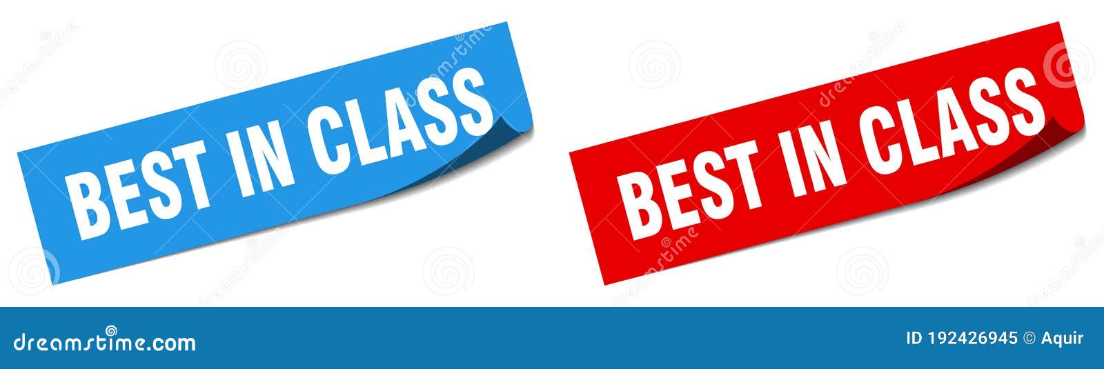 Best in Class Sticker. Best in Class Sign Set Stock Vector ...