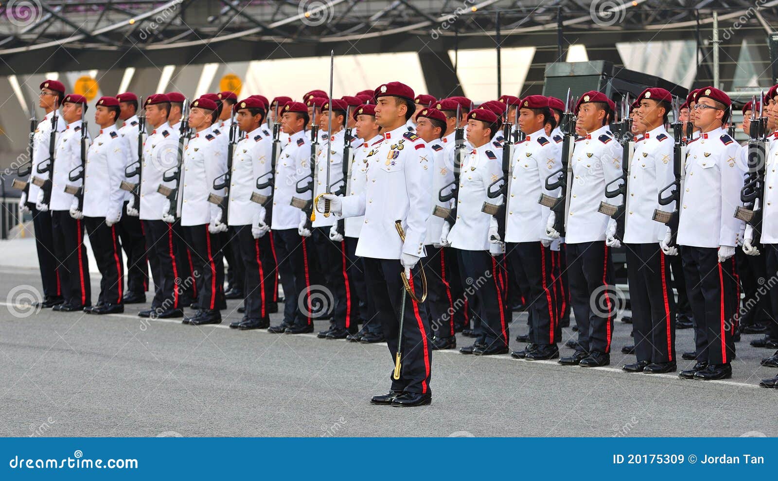 Best Combat Unit Standing at Attention Editorial Stock Image - Image of ...