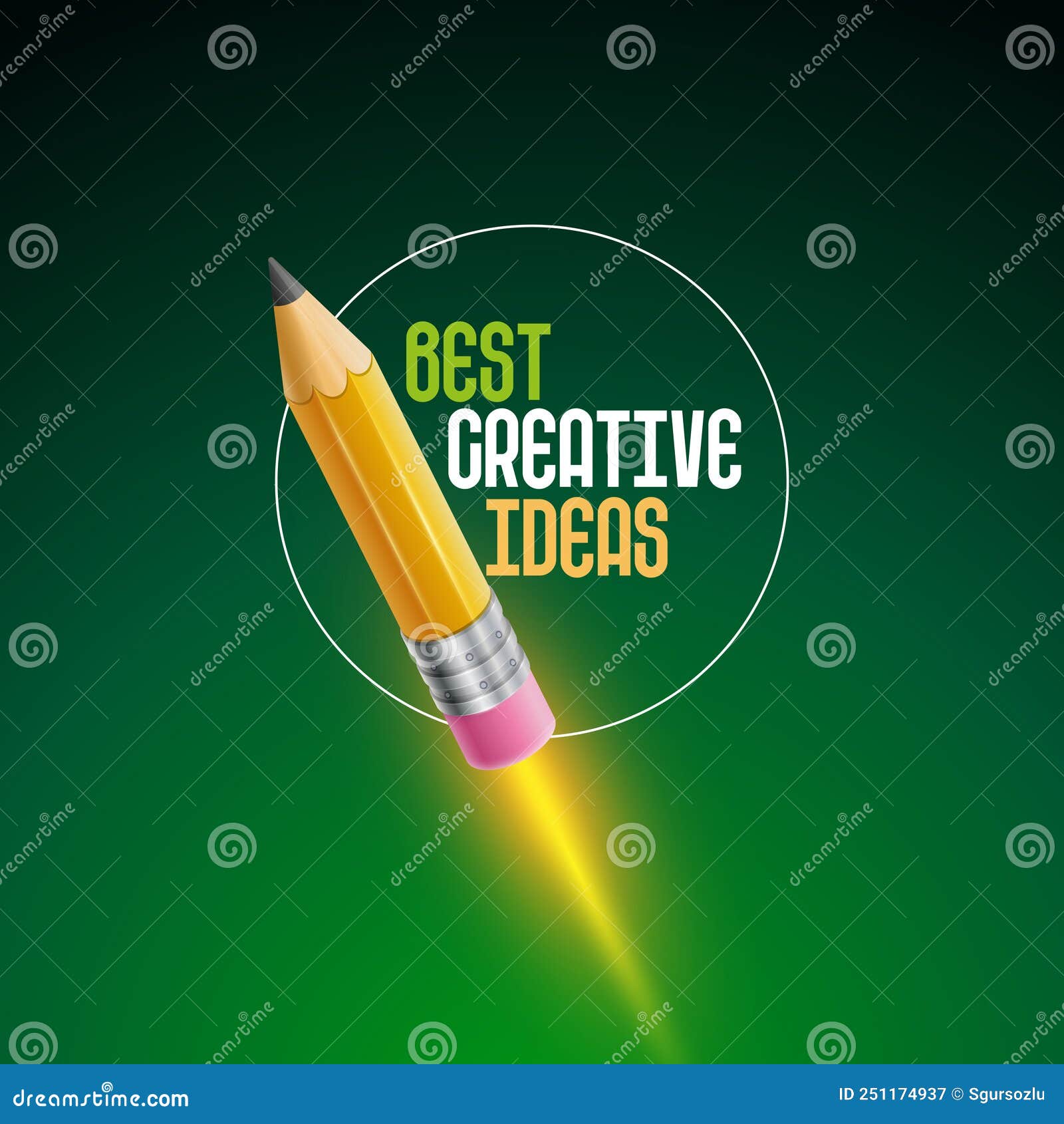 Best Creative Ideas Typographic Vector Design Stock Vector ...