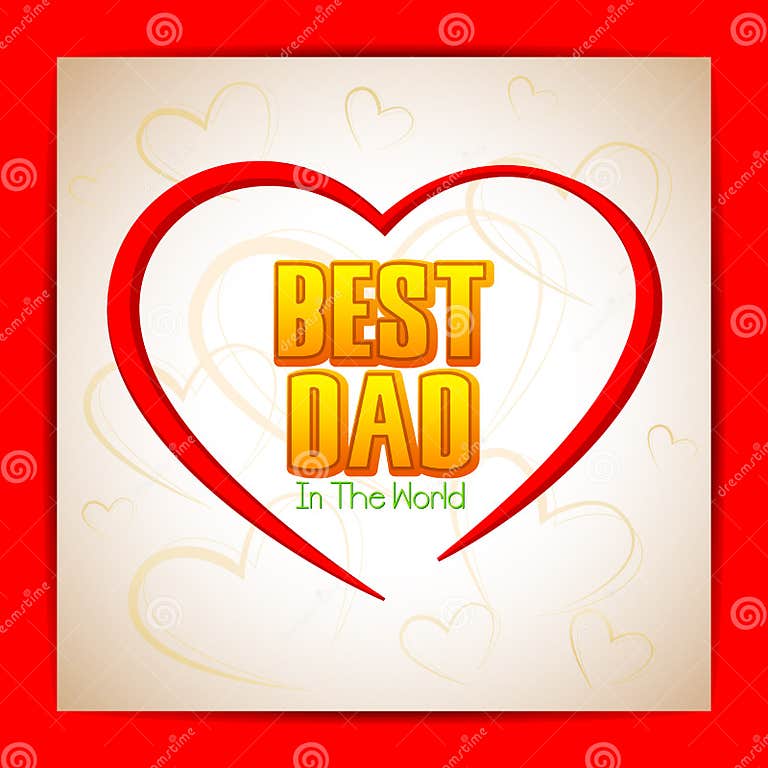 Best Dad Background stock vector. Illustration of cheerful - 31127701