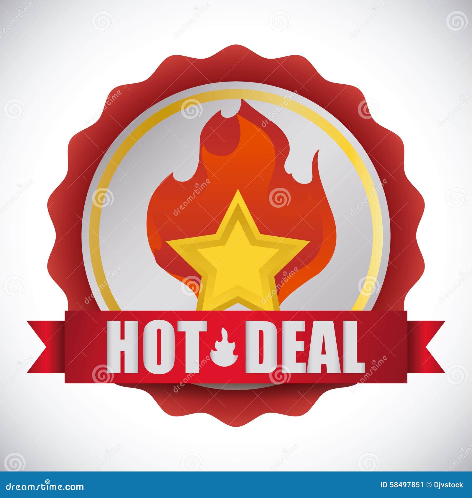 Best deal design. stock vector. Illustration of clearance - 58497851