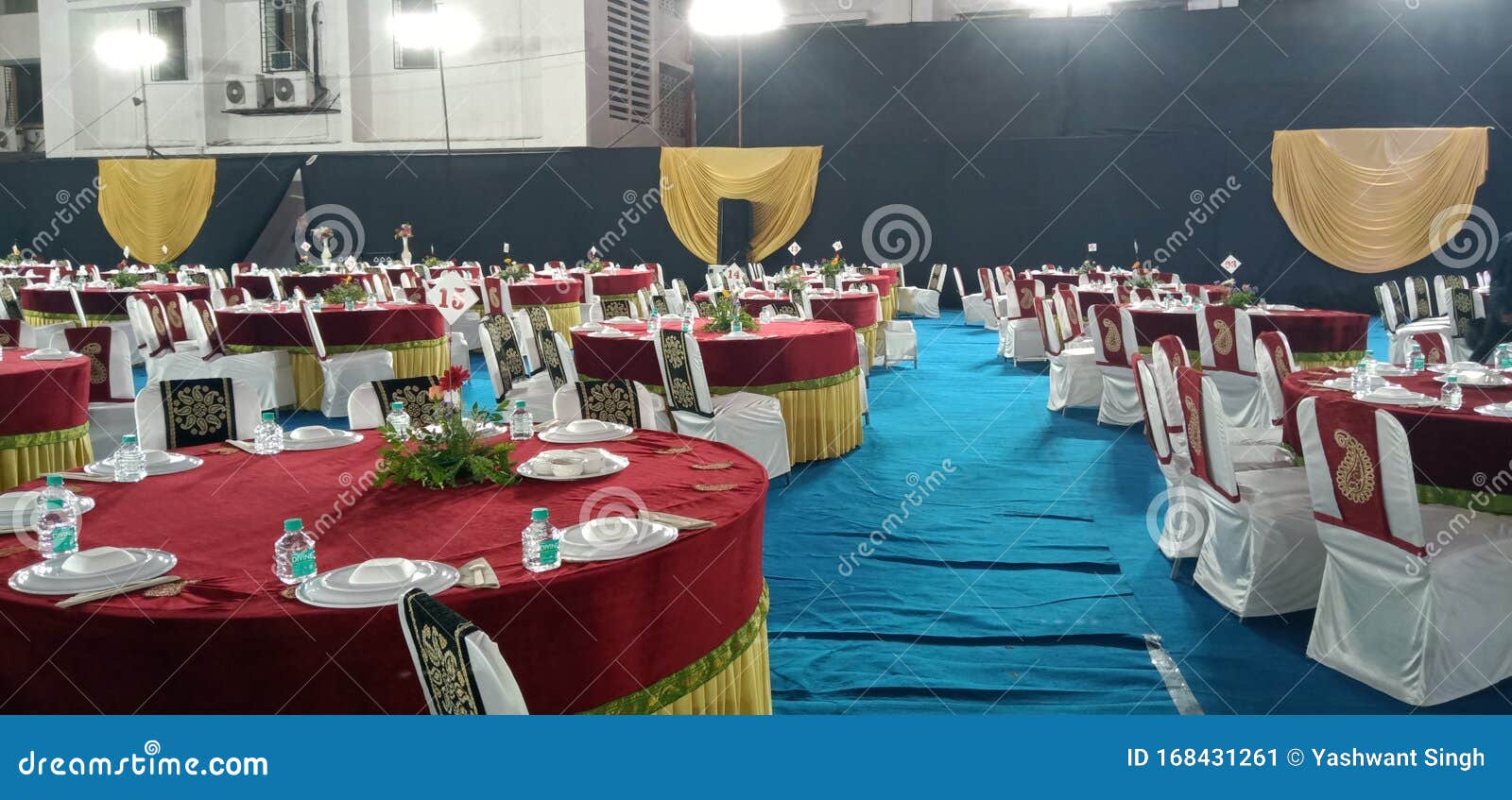 Best Decorating for Food Area in a Event Stock Image - Image of ...