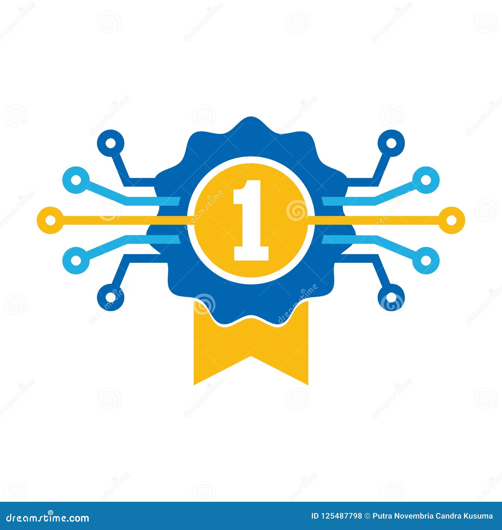 Best Digital Logo Icon Design Stock Vector - Illustration of online ...