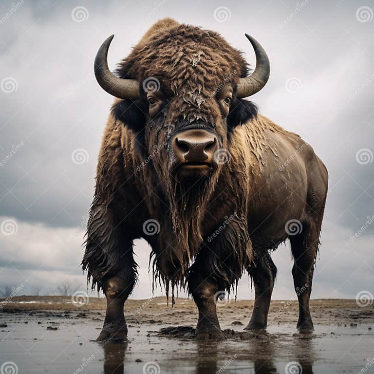Best Ever Nice Biggest Buffalo Image Generative AI Stock Photo - Image ...