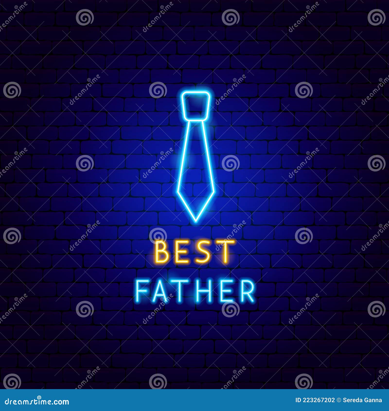 Best Father Ever Sign Icon. Award Symbol. Vector Illustration ...
